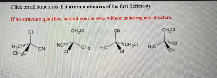 Solved Click on all structures that are identical to the | Chegg.com
