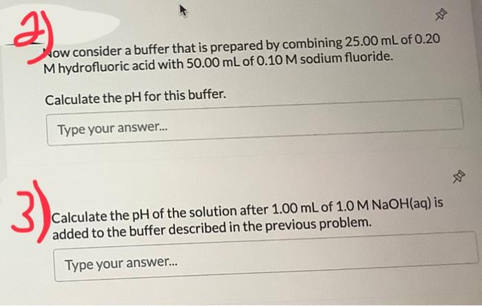 Solved 早 Now consider a buffer that is prepared by combining | Chegg.com