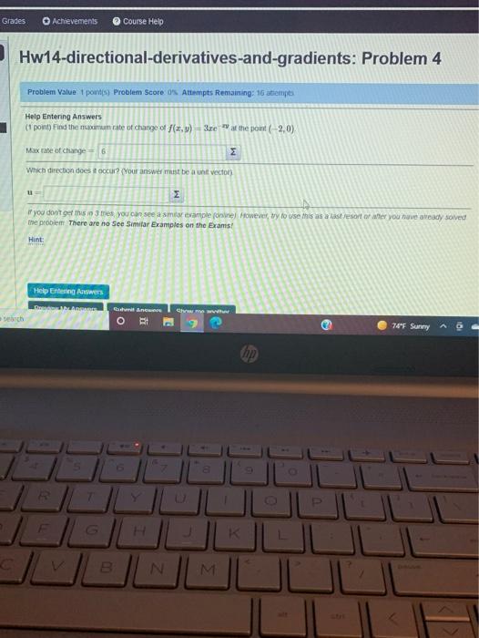 Solved Hw13-chain-rule: Problem 8 Problem Value 1 point(s) | Chegg.com Solved Hw13-chain-rule: Problem 8 Problem Value 1 point(s) | Chegg.com