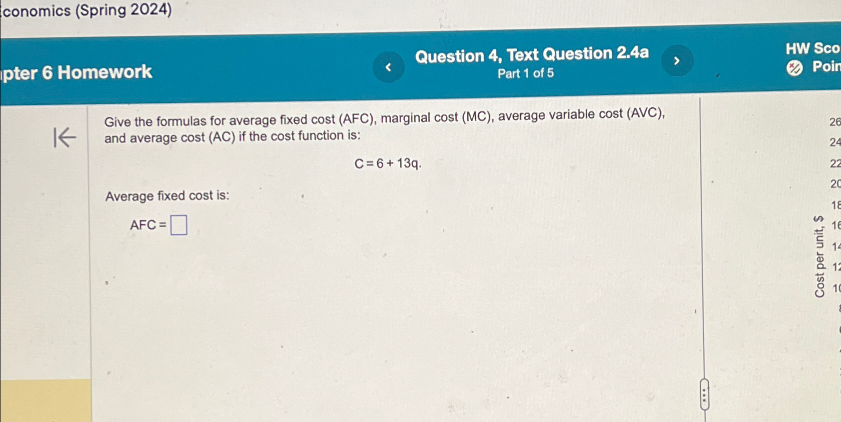 Solved conomics (Spring 2024)pter 6 HomeworkQuestion 4, | Chegg.com Solved conomics (Spring 2024)pter 6 HomeworkQuestion 4, | Chegg.com