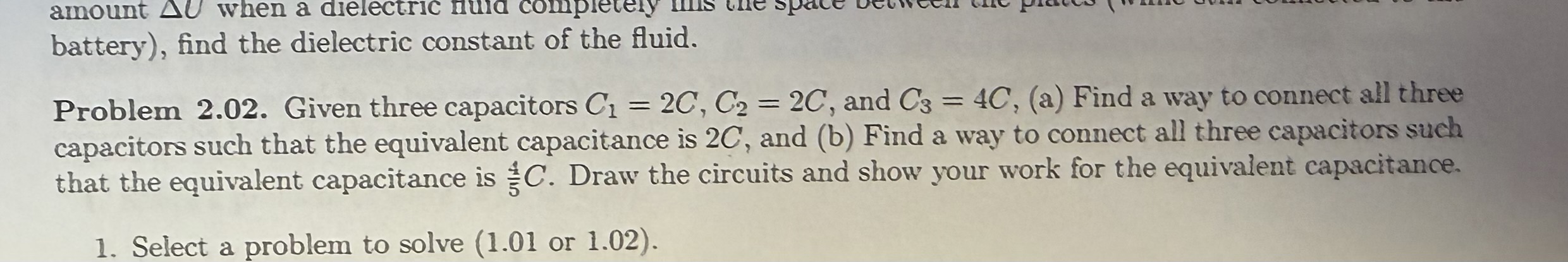 Solved batteryC_(1)=2C,C_(2)=2C, ﻿and C_(3)=4C, (a) ﻿Find a | Chegg.com