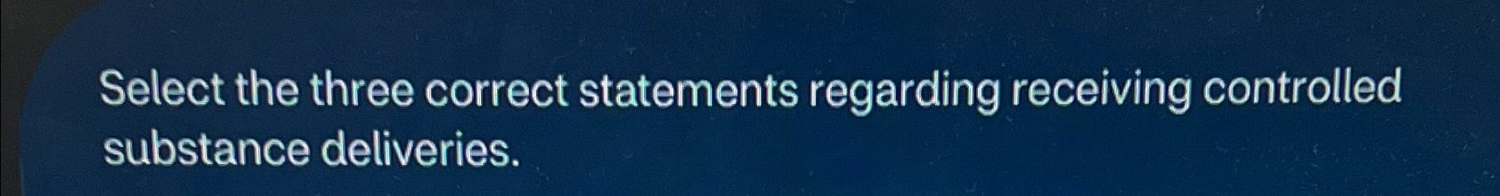 Solved Select the three correct statements regarding | Chegg.com