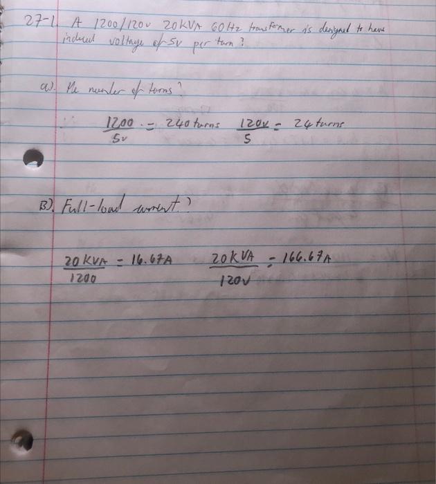 I posted my answers for 27-1 how do i find the path | Chegg.com