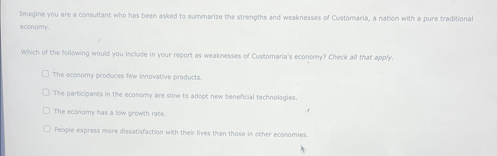 Solved Imagine you are a consultant who has been asked to | Chegg.com