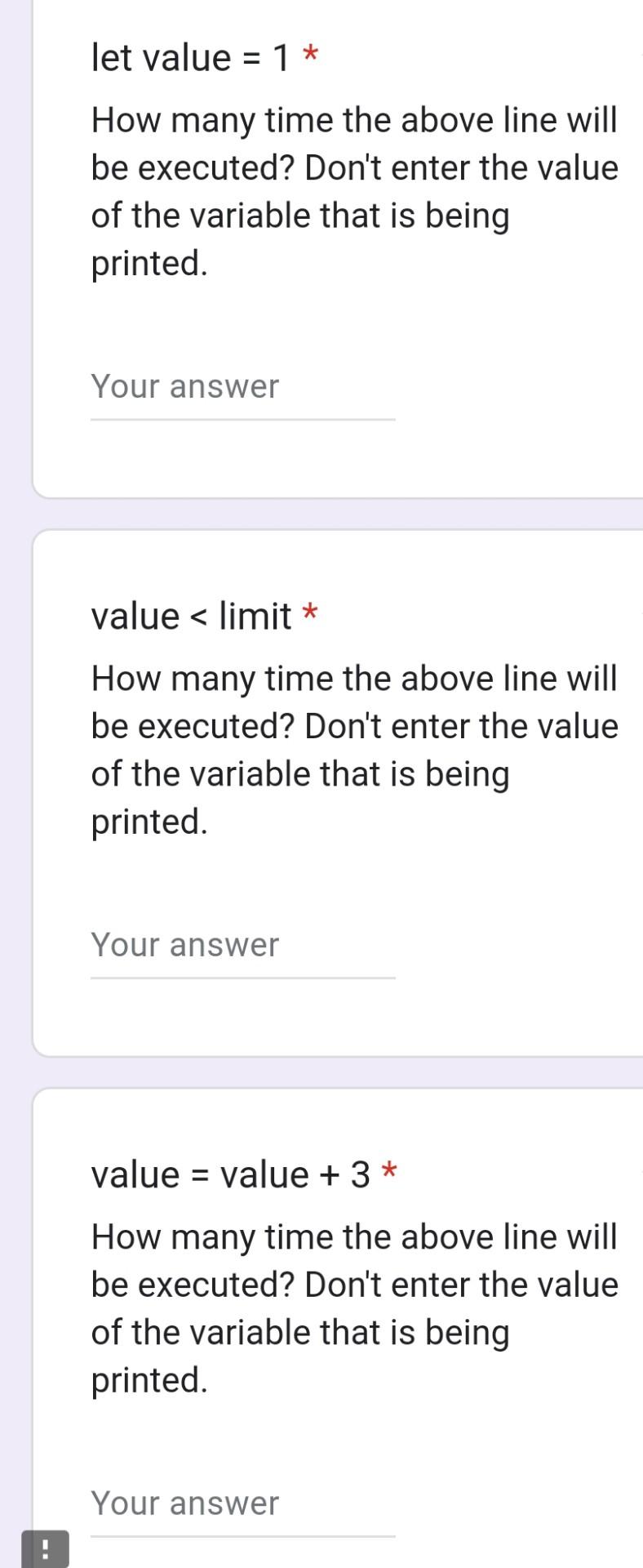 Solved Go through the following code, you will be asked how | Chegg.com