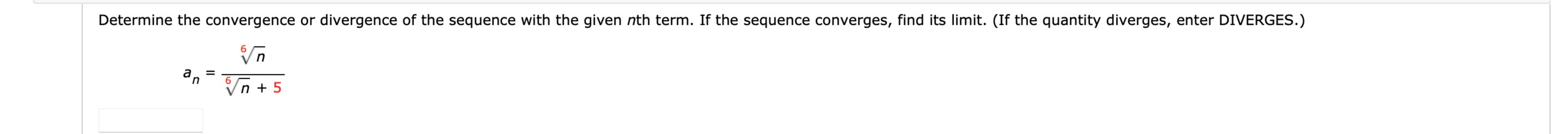 Solved Determine the convergence or divergence of the | Chegg.com