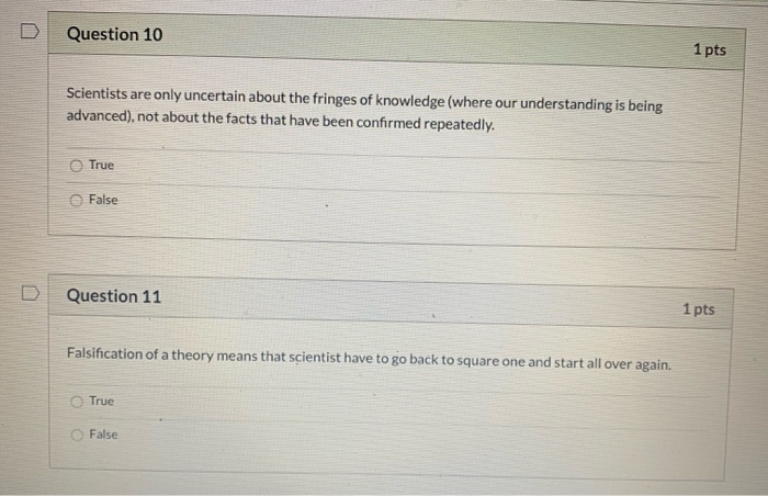 Solved Question 10 1 pts Scientists are only uncertain about | Chegg.com