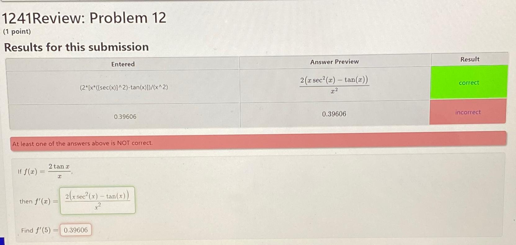 Solved Please help me get the second answer, I will upvote | Chegg.com