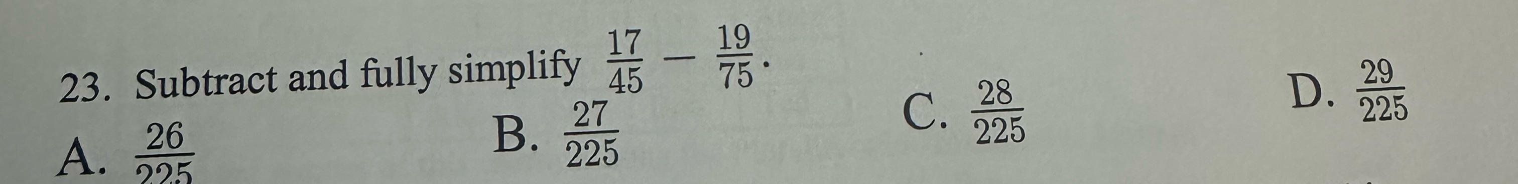Solved Subtract and fully simplify | Chegg.com