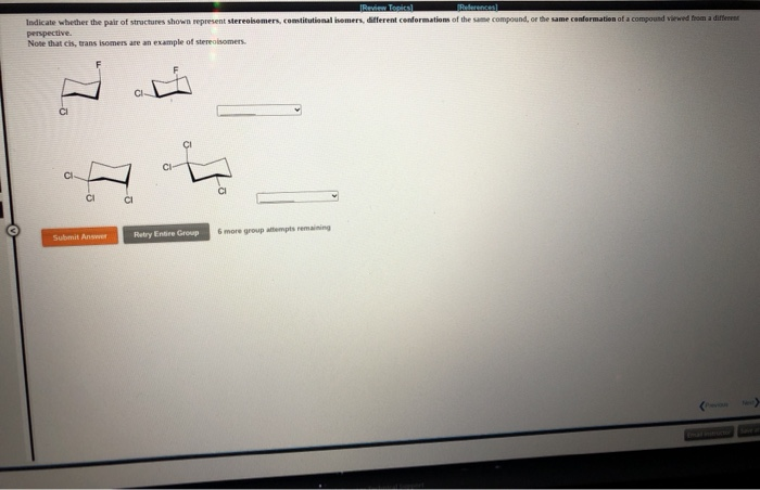 Solved Ravi Tosies Indicate whether the pair of structures | Chegg.com