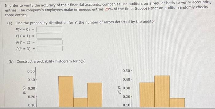 Solved In order to verify the accuracy of their financial | Chegg.com