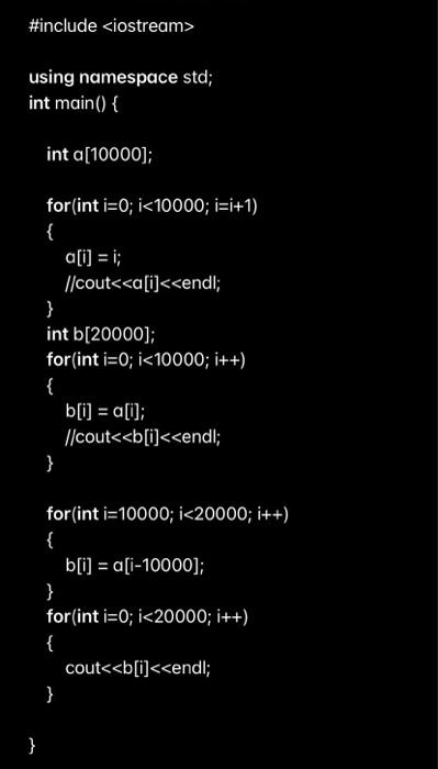 Solved Include Using Namespace Std Int Main Int 2598