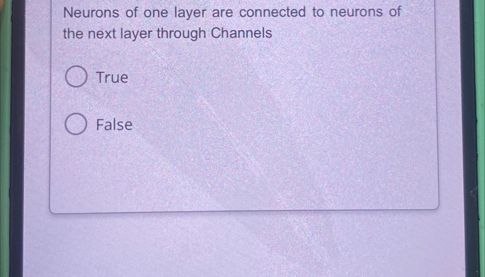 Solved Neurons of one layer are connected to neurons of the | Chegg.com