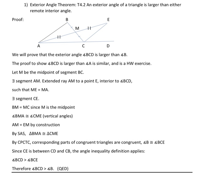 Solved show that angle BCD is larger than angle A | Chegg.com