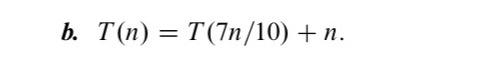 Solved 4-1 Recurrence examples Give asymptotic upper and | Chegg.com