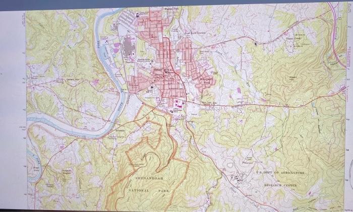 Solved Now, acquire a copy of the USGS Quadrangle map | Chegg.com