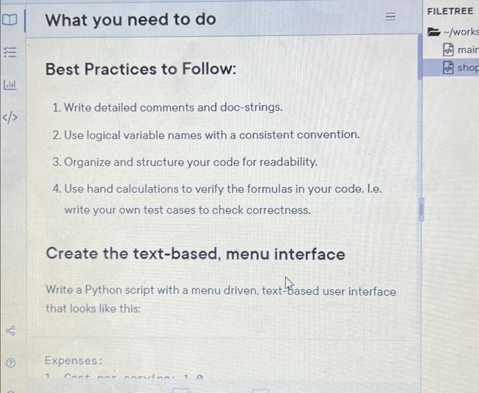Solved odule Lab Assessment 3: Abby's Ice Cream Shop | | Chegg.com