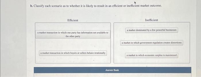 Solved b. Classify each scenario as to whether it is likely | Chegg.com