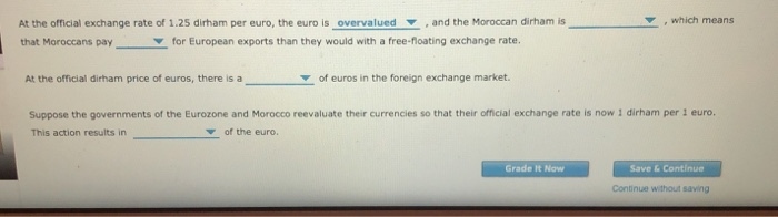 Solved 4. Fixed exchange rates Consider the exchange rate | Chegg.com