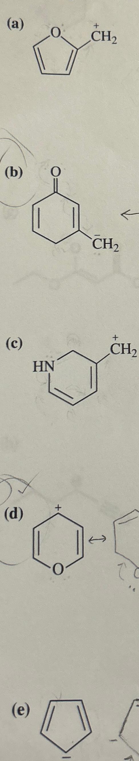Solved Draw ALL the significant resonance structures and | Chegg.com