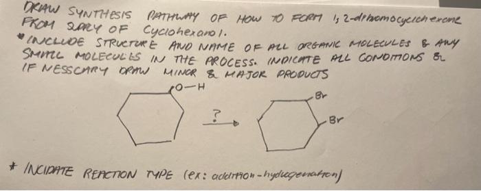 Solved Fron sary of Cyclohexano1. - INCLLDE STRUCTURE ANO | Chegg.com