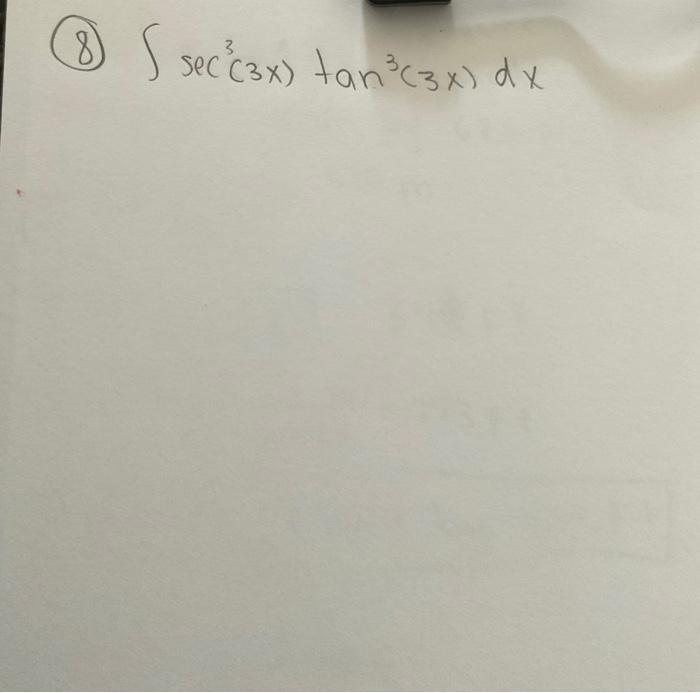 Solved integrate | Chegg.com