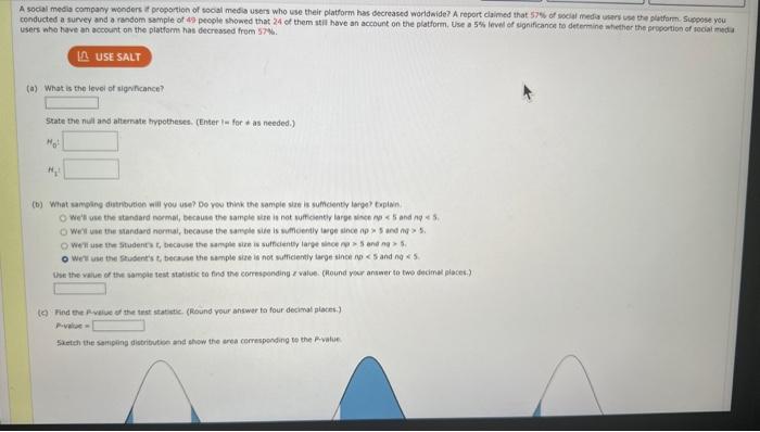 Solved users who have an bcocunt on the platform has | Chegg.com