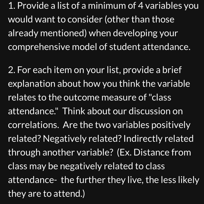 Solved importance of thinking comprehensively when trying to | Chegg.com