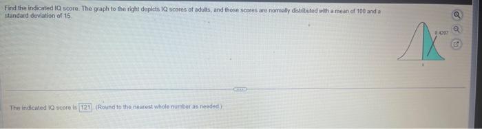 Solved Find the indicated VQ ticore. The graph to the right | Chegg.com