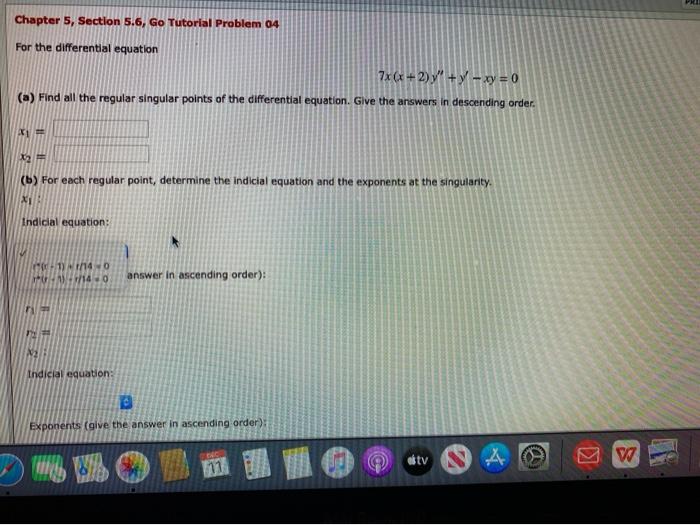 Solved Chapter 5, Section 5.6, Go Tutorial Problem 04 For | Chegg.com