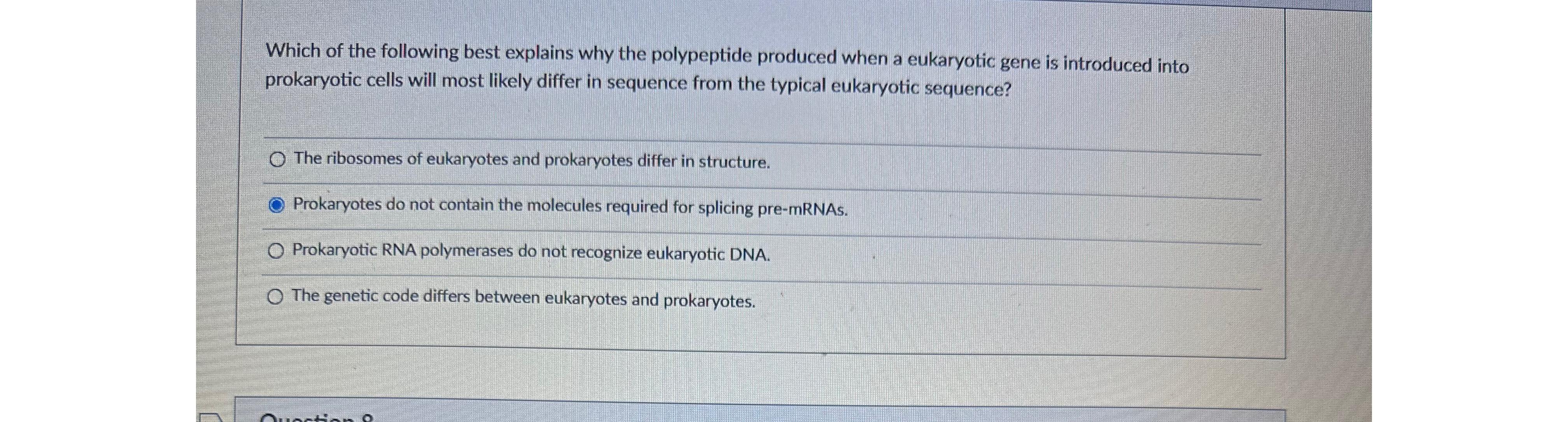 Solved Which of the following best explains why the | Chegg.com