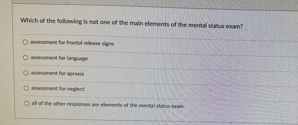 Solved Which of the following is not one of the main | Chegg.com