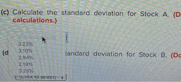 Solved P13-7 Calculating Returns and Standard Deviations | Chegg.com