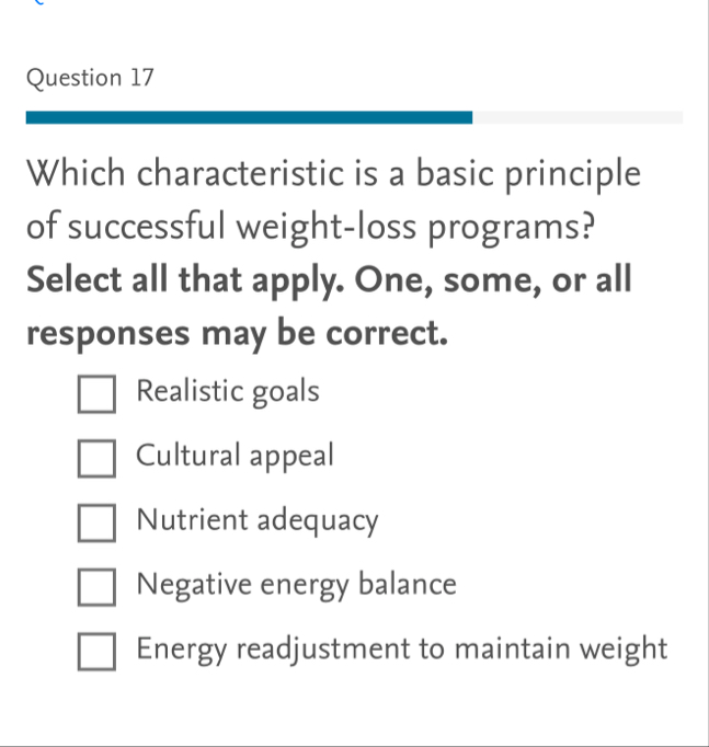 Solved Question 17Which characteristic is a basic principle | Chegg.com