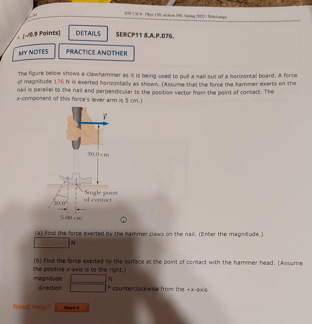 Solved HWCH 8 - Phys 150, section 300, Spring 2022 | | Chegg.com Solved HWCH 8 - Phys 150, section 300, Spring 2022 | | Chegg.com