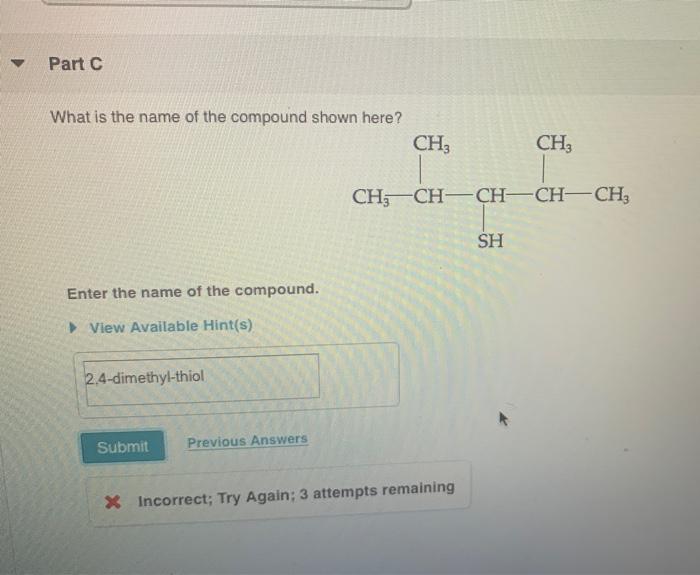 Solved Alcohols, phenols, and thiols are classes of organic | Chegg.com