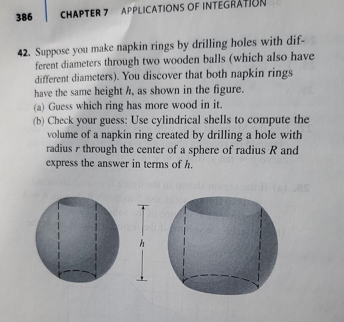 Solved 386 CHAPTER 7 APPLICATIONS OF INTEGRATION 42. Suppose | Chegg.com