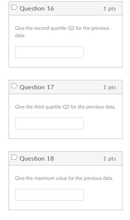 Solved Give The Second Quartile Q2 For The Previous Data 7936