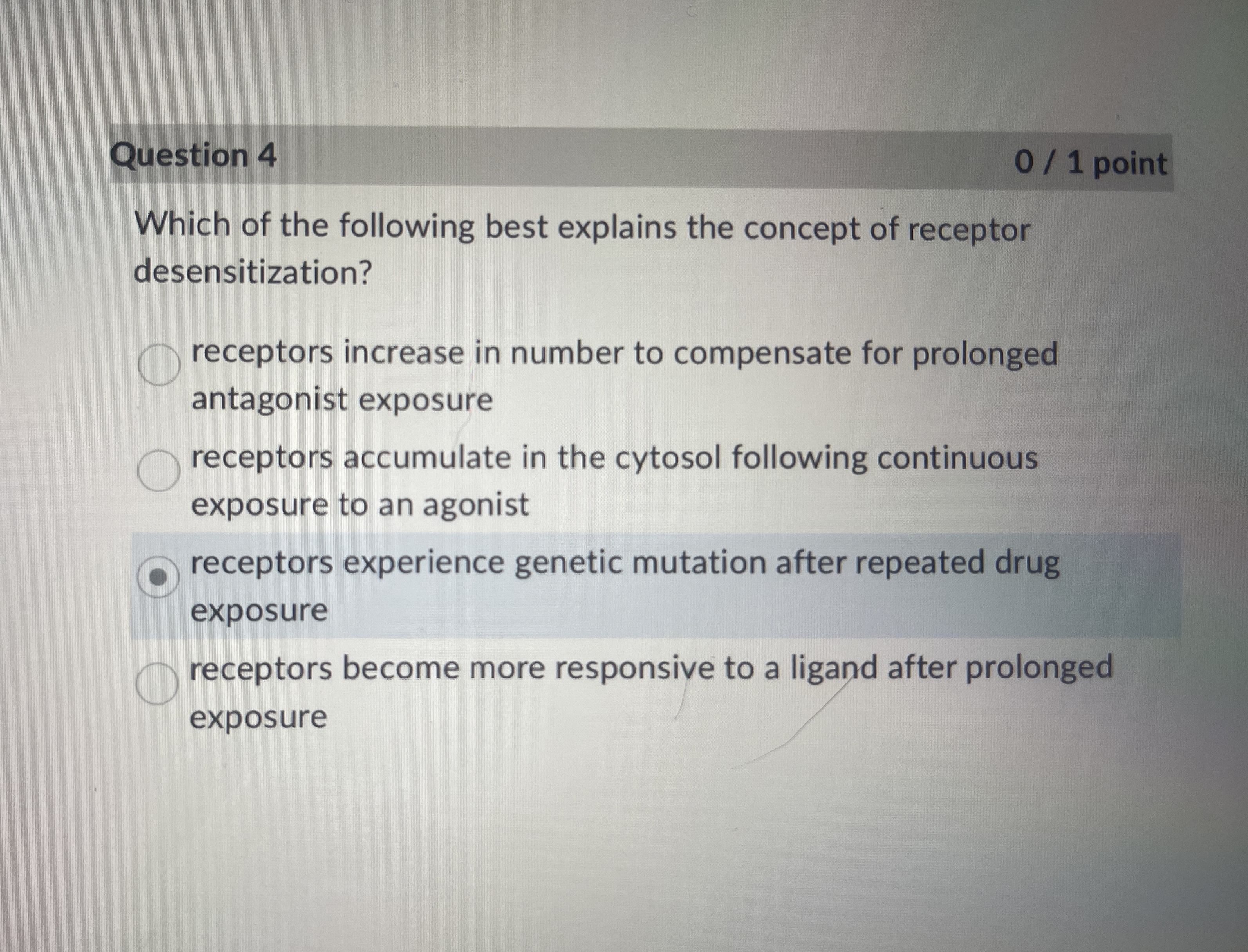 Solved Question 401 ﻿pointWhich of the following best | Chegg.com