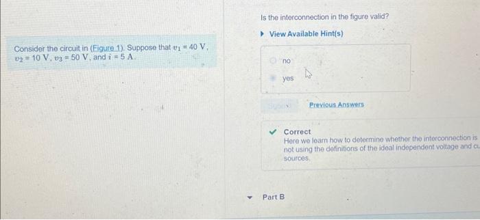 Solved Is the interconnection in the figure valid? View | Chegg.com