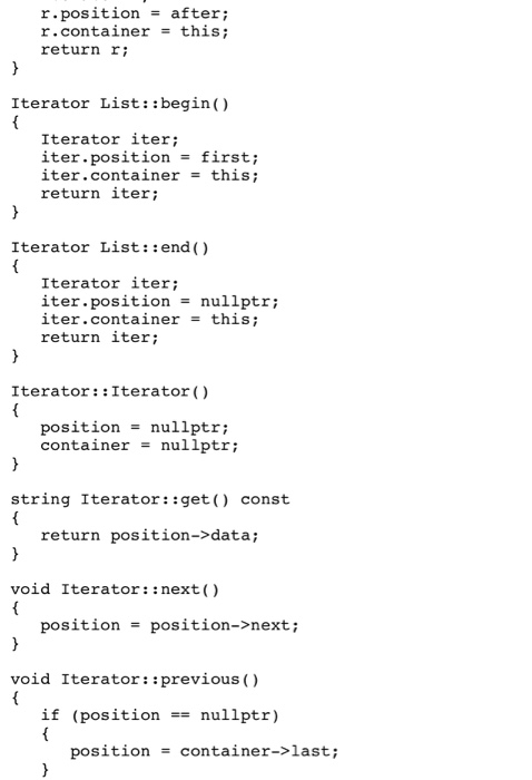 Solved Add Copy Constructor Linked List Implementation Upload Listcpp Code Added Q40201214 3094