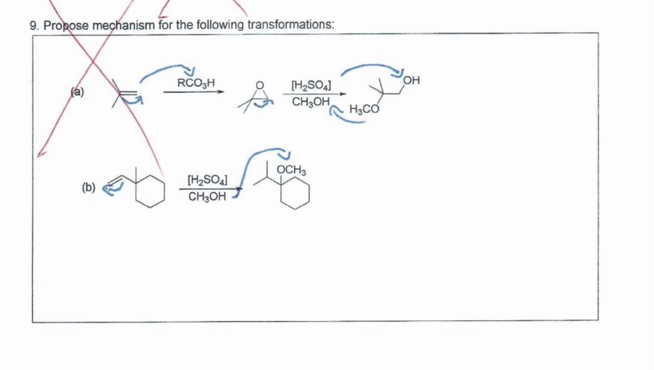 Solved Propose mechanism for the following | Chegg.com