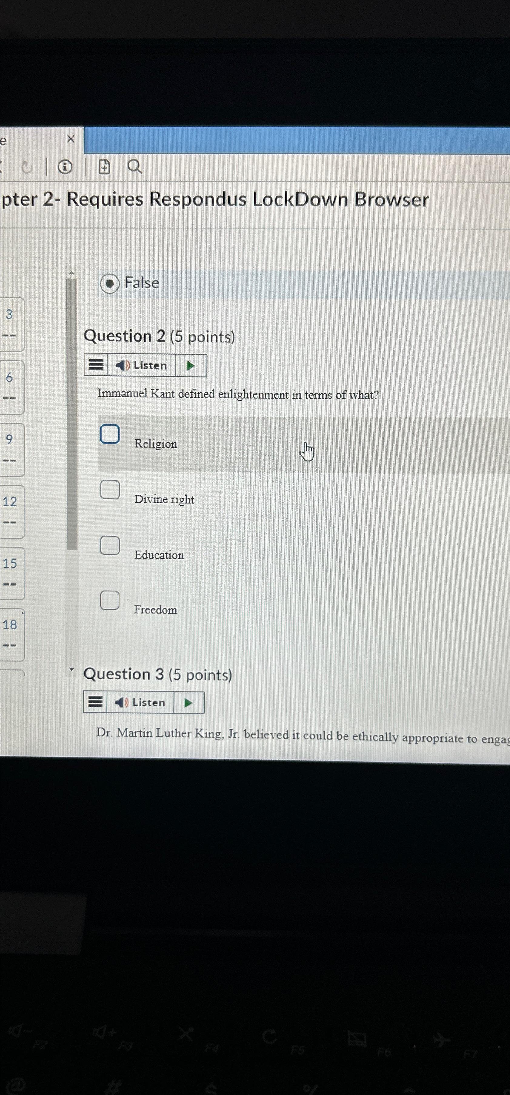 Solved pter 2- ﻿Requires Respondus LockDown | Chegg.com