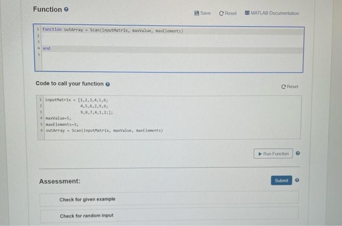 Solved Write a function called Scan that takes a numerical | Chegg.com
