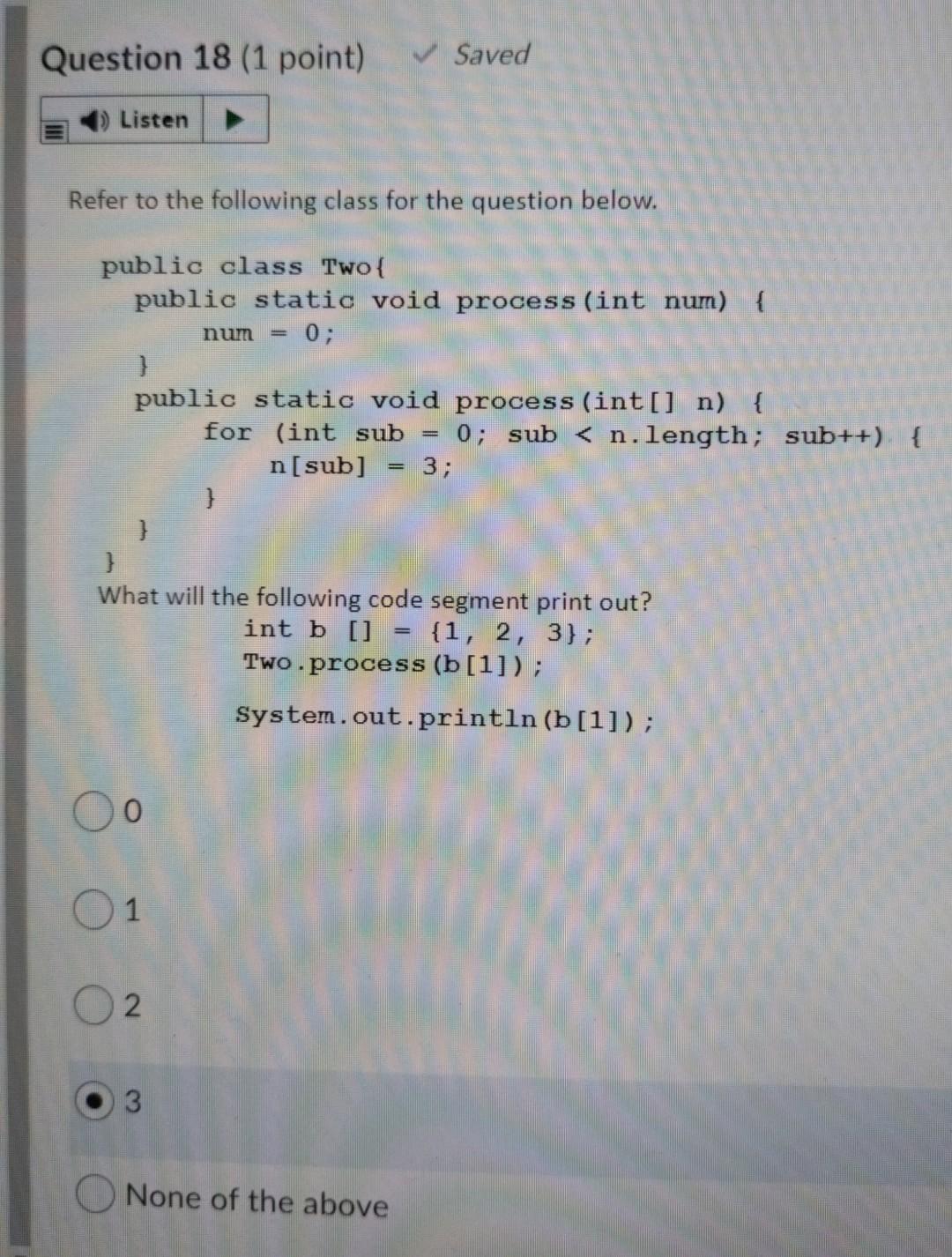 Solved Question 14 (1 point) > Listen Given the following | Chegg.com