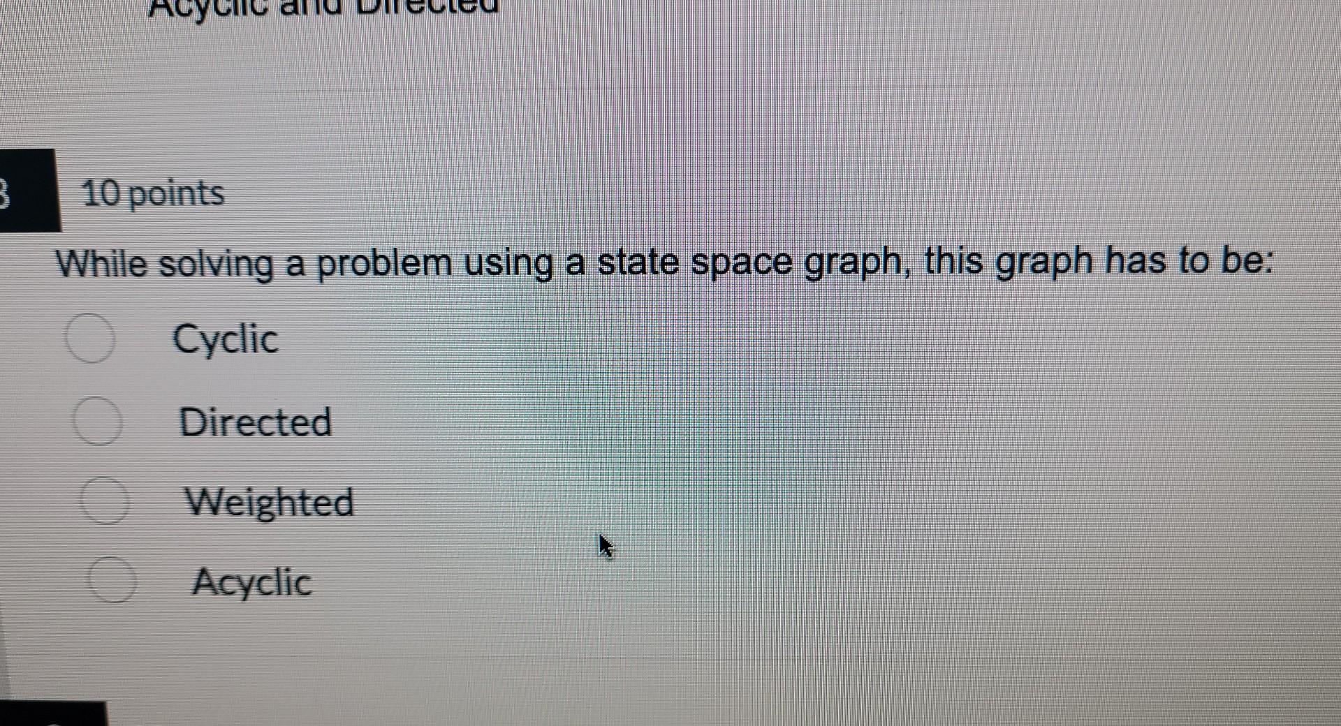 Solved While Solving A Problem Using A State Space Graph
