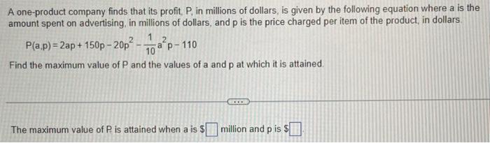 Solved Find the maximum value of R is attained when a is | Chegg.com