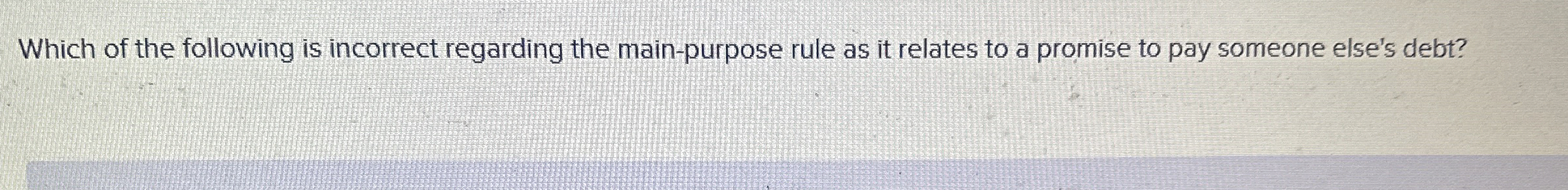 Solved Which of the following is incorrect regarding the | Chegg.com