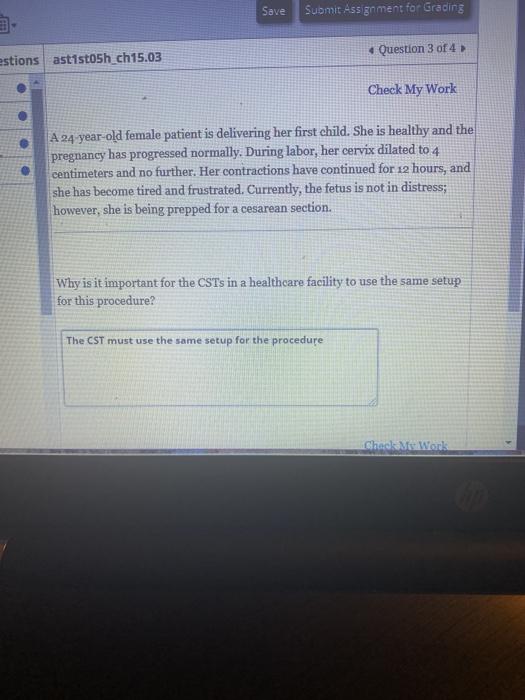 Solved Save Submit Assignment for Grading Question 3 of 4 | Chegg.com