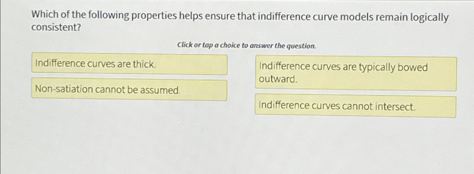 Solved Which of the following properties helps ensure that | Chegg.com